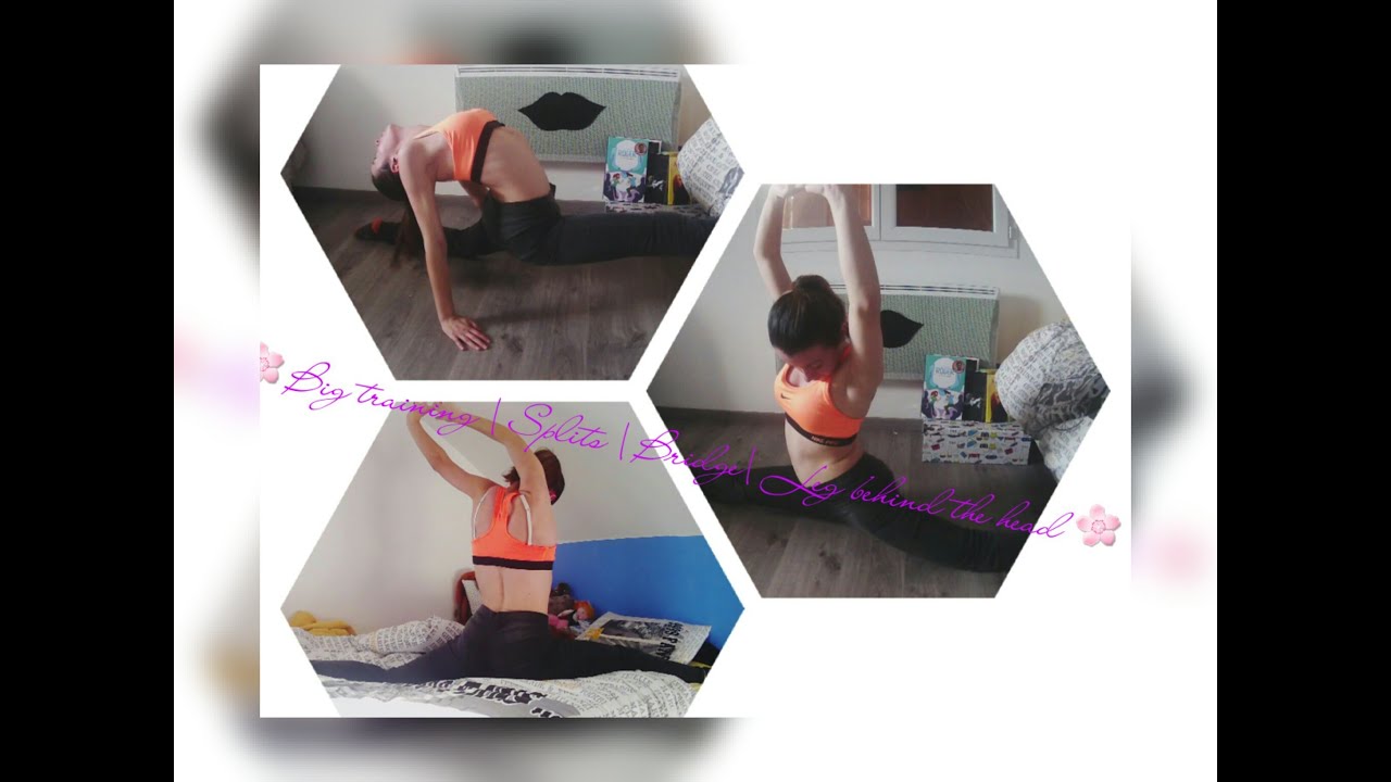 ⚡BIG TRAINING ON MY BED | Splits & Leg behind the head ! - YouTube