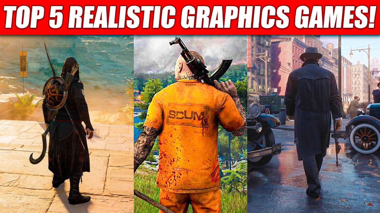 TOP 5 Most Realistic Games 2021! | Real Life Graphics Games PC | Hindi ...