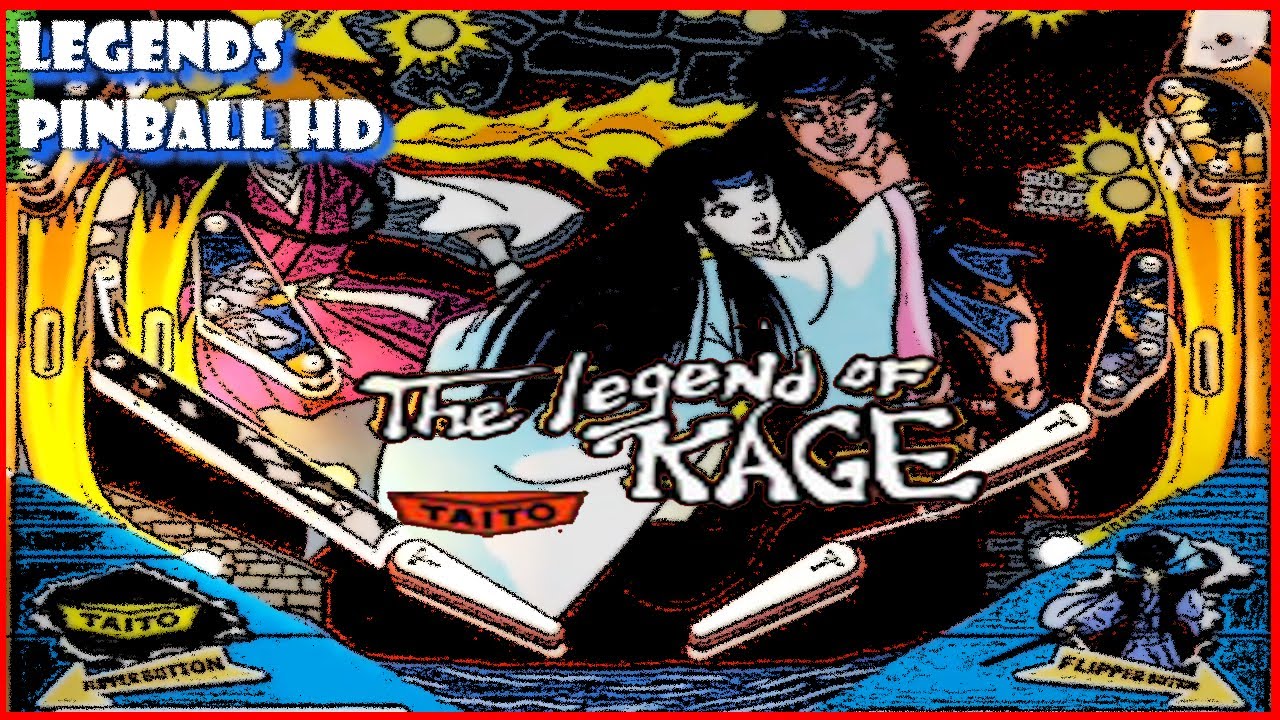 The Legend Of Kage - Legends Pinball HD - YouTube