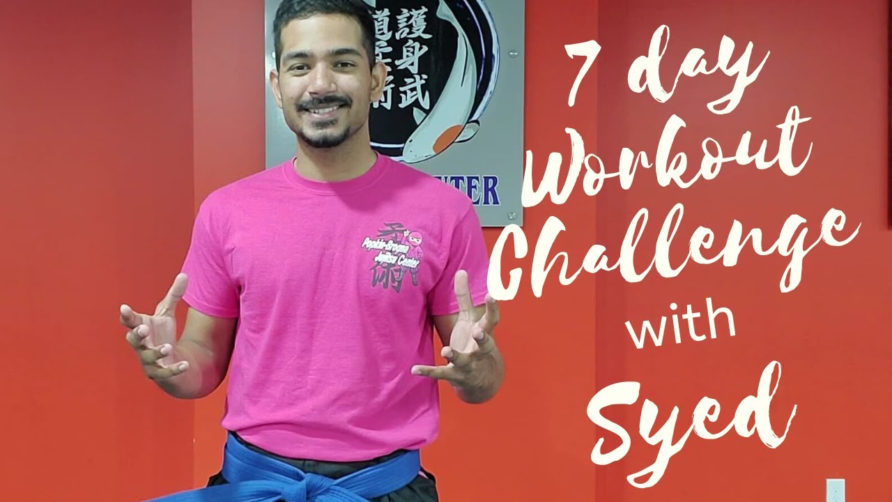 7 Day Workout Challenge with BONUS ! - YouTube