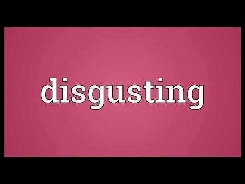 Disgusting Meaning