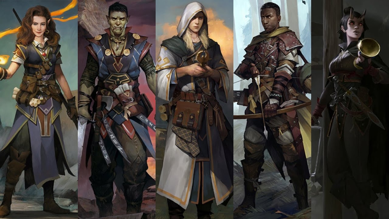 "Pathfinder Kingmaker" #1 - Last Azlanti, Aldori Defender, chaotic evil ...