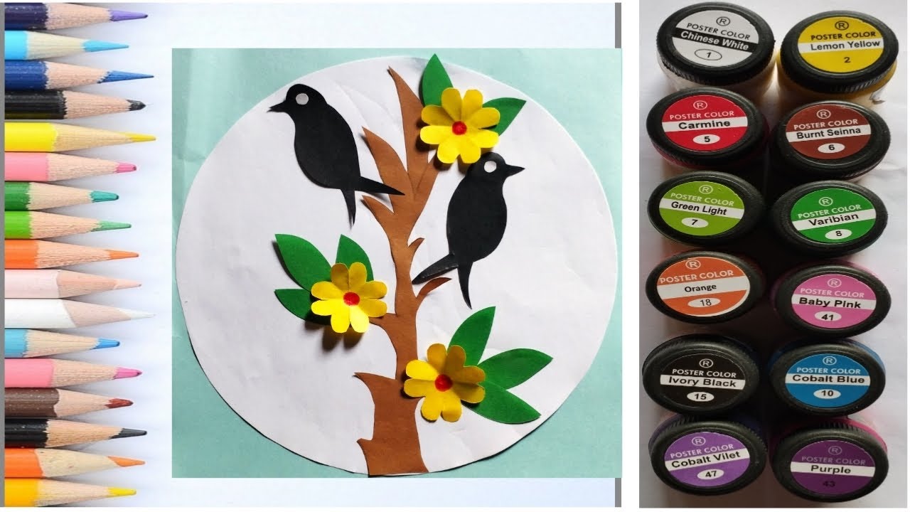 How to make creative things with Paper//craft work with Paper//paper ...