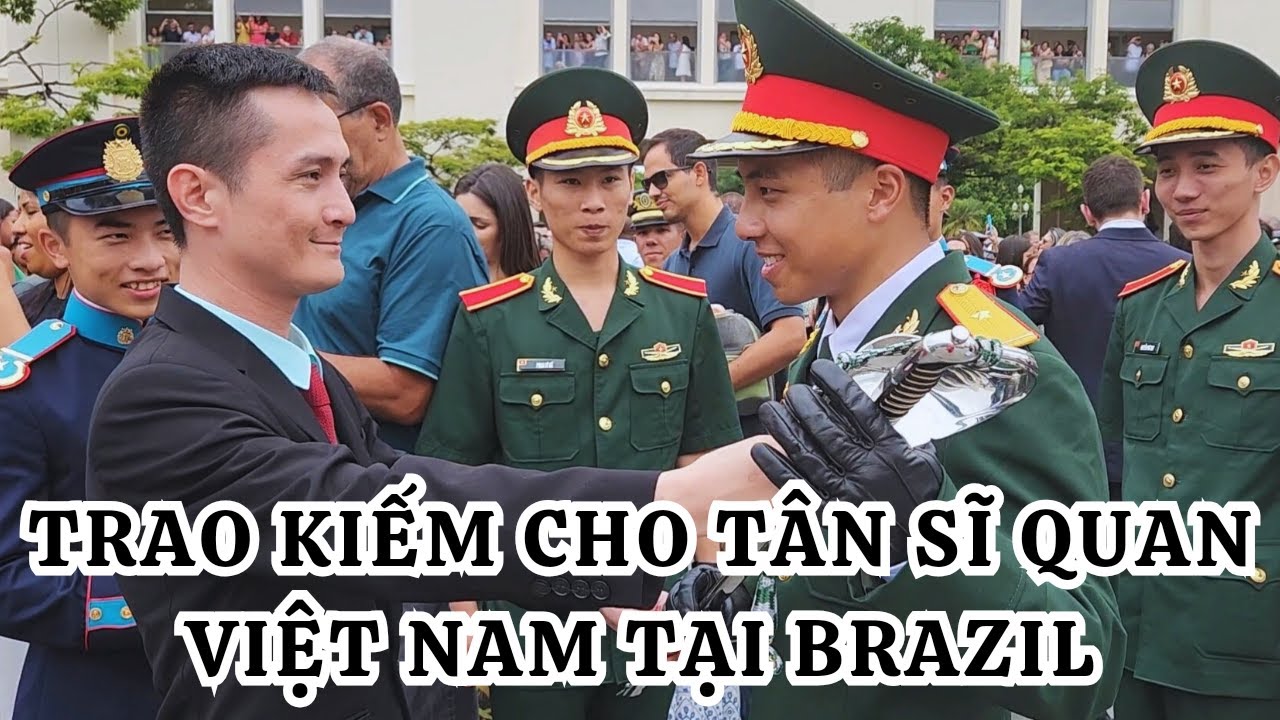 Lễ trao kiếm sĩ quan cho các em du học sinh Việt Nam tốt nghiệp tại ...