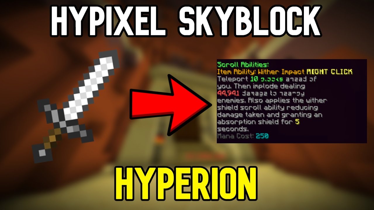 🔴LIVE🔴| HYPERION Makes the PAIN Go Away (Hypixel Skyblock) - YouTube