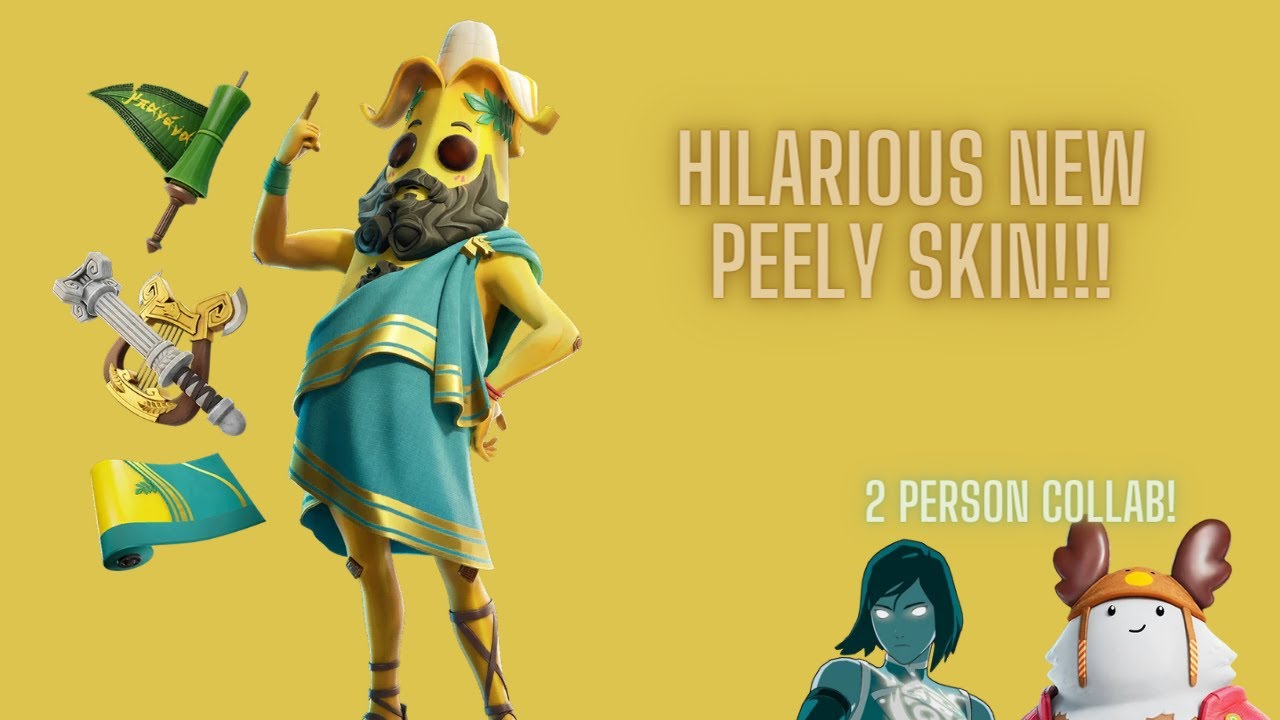 This NEW Peely Skin is HILARIOUS!!! // April 24 Item Shop review - YouTube