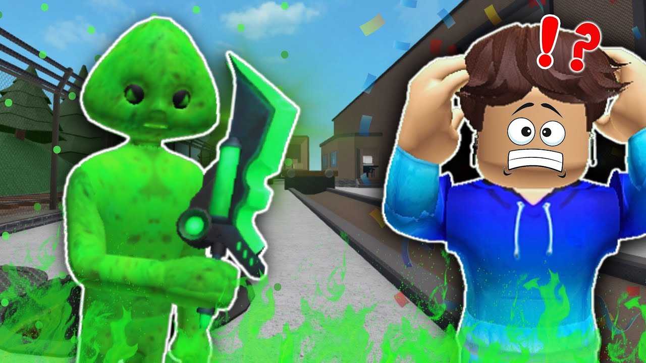 😎VIREI UM CHIP MEN NO MM2! [ROBLOX] - YouTube