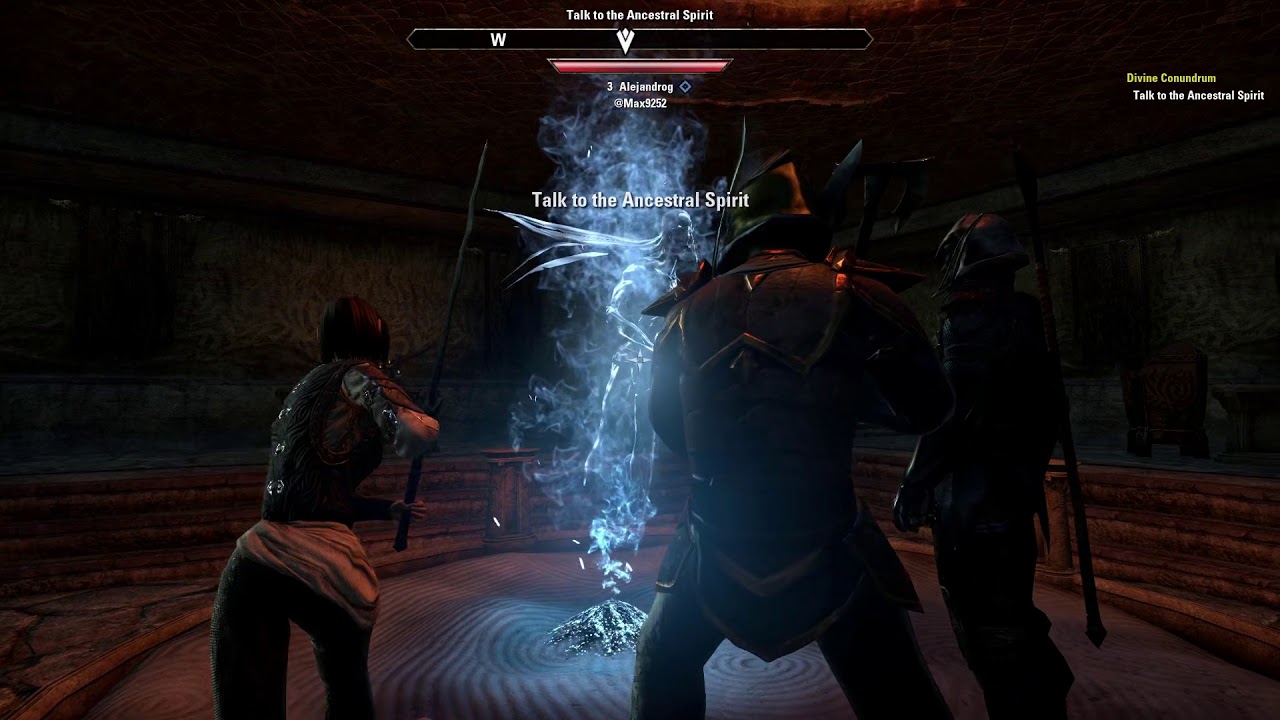 ESO Morrowind Part 4 - Divine Conundrum with Canon Llevule - 60fps ...