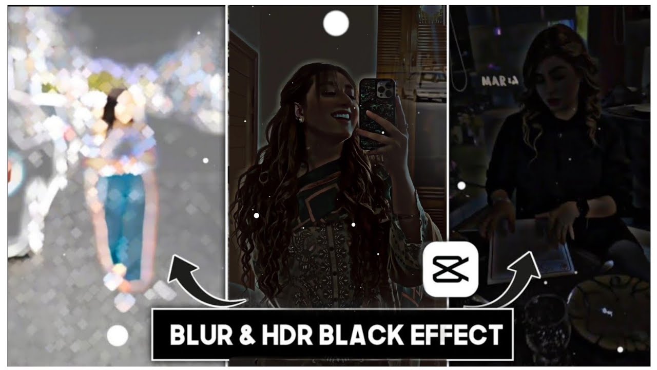 Capcut Black Effect Video Editing || TikTok Trend || Black Effect Tutorial - YouTube