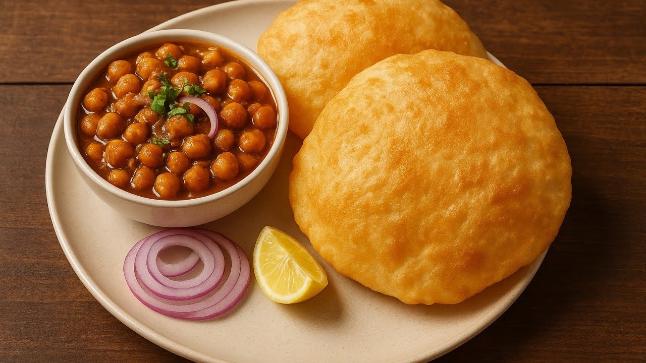 How to Make Chhole Bhature at Home | Easy & Tasty Indian Recipe" - YouTube