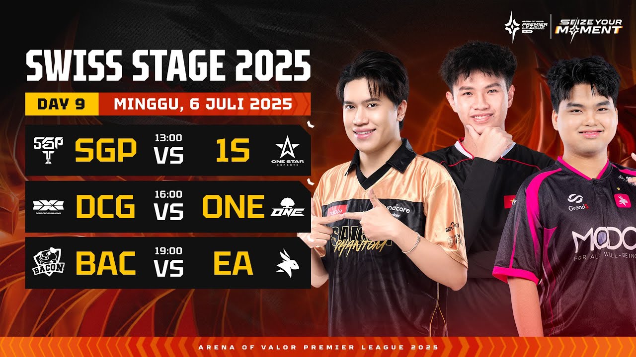 Swiss Stage APL 2025 Day 9 | Round 2-2 | Garena AOV Indonesia - YouTube