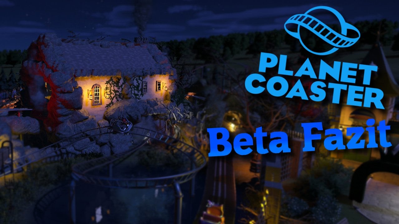 Planet Coaster Beta: Mein Park/ Mein Fazit - YouTube