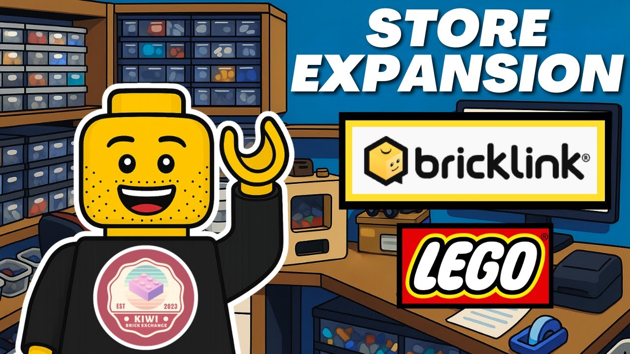 Bricklink STORE EXPANSION & LEGO storage solutions - VLOG#39 - YouTube