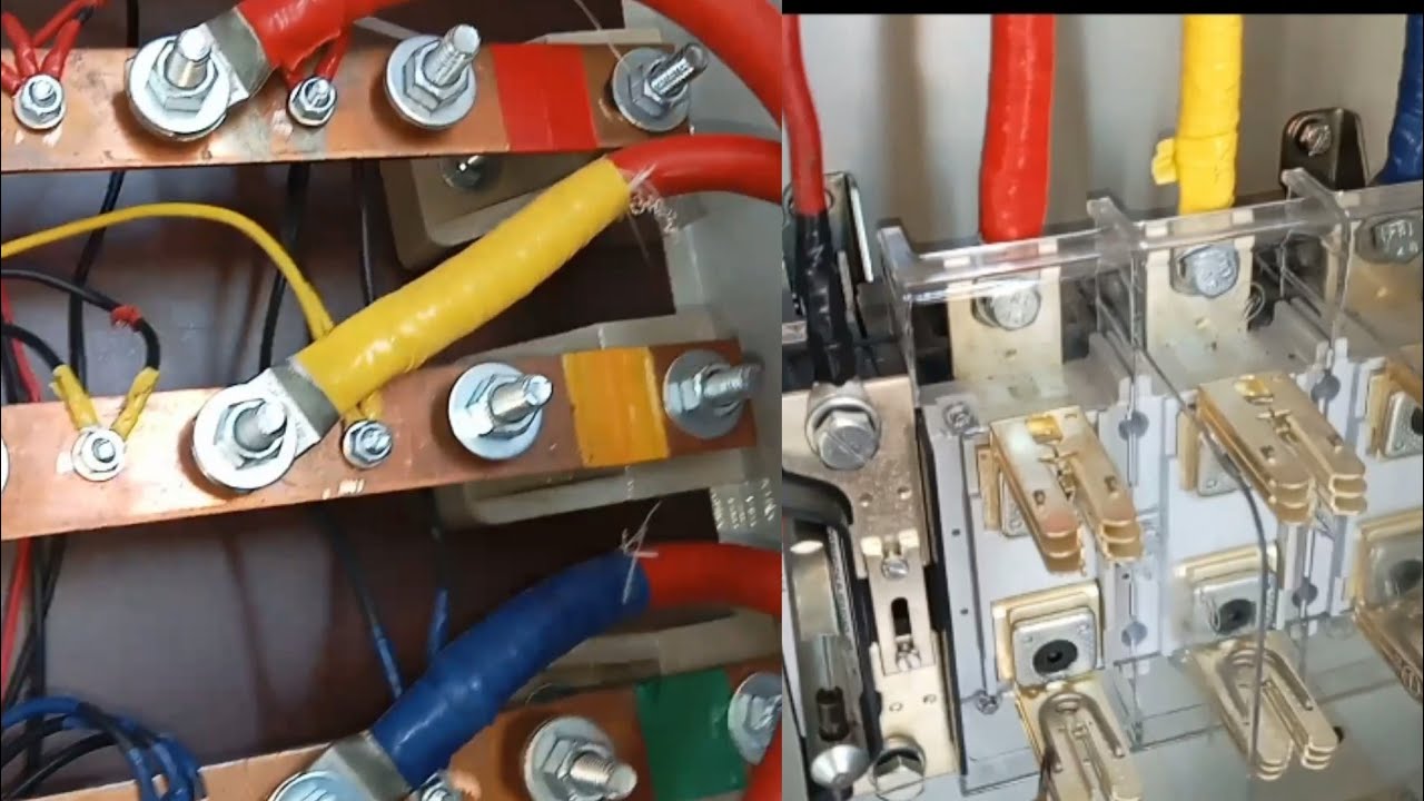 HRC to Busbar Connection | HRC से बसबार का कनेक्शन कैसे करें? - YouTube