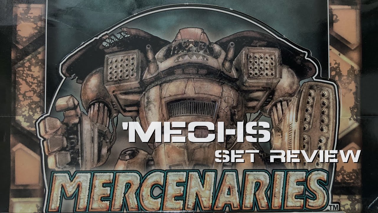 Battletech TCG | Mercenaries Set Review (Part 3 of 3, 'Mechs) - YouTube