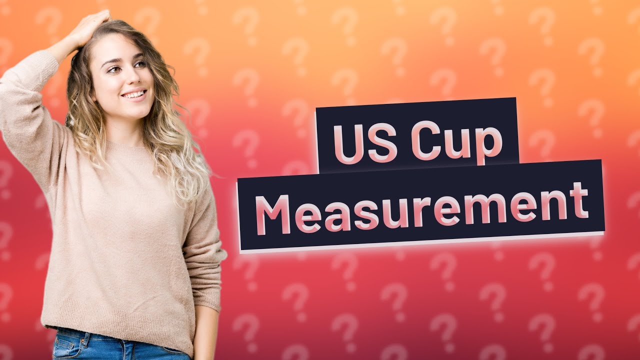 What is a US legal cup? - YouTube