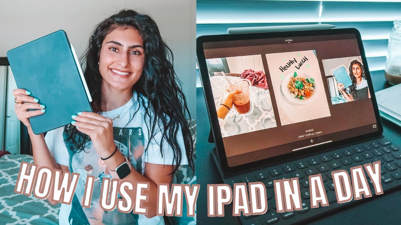 HOW I USE MY IPAD PRO IN A DAY 2020 | DIGITAL STUDENT - YouTube