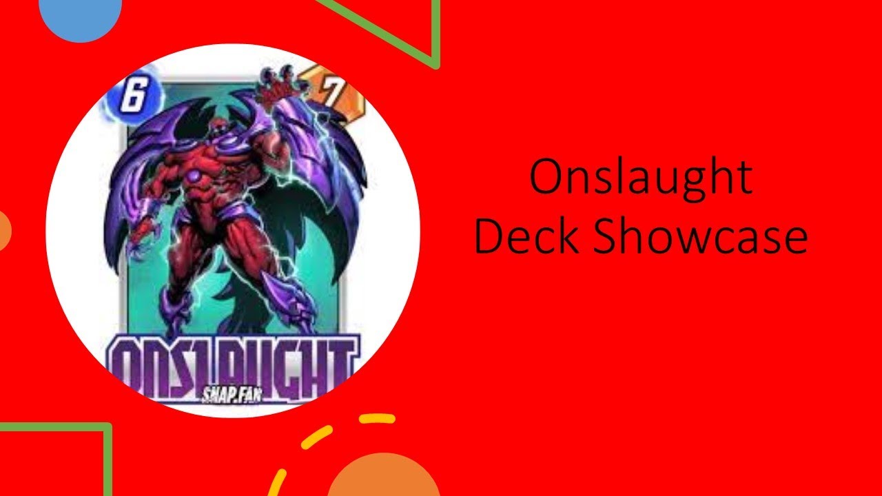 Marvel Snap Deck Showcase: Onslaught - YouTube