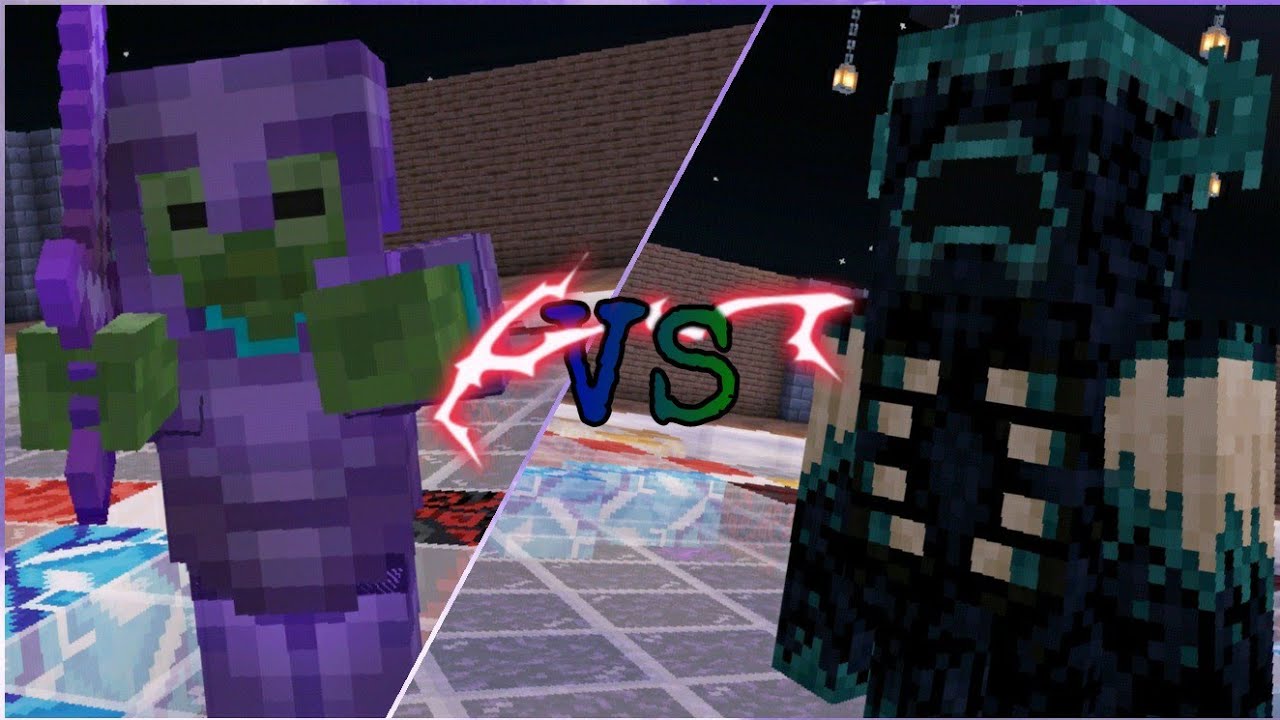 Netherite Zombie Vs Warden - YouTube