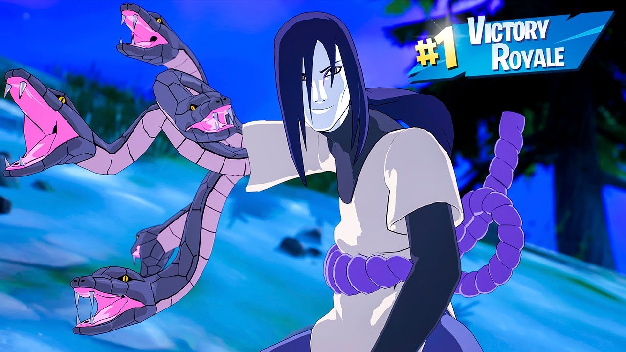 Orochimaru Skin Solo Win Full Gameplay Fortnite Chapter 3 Season 3 No ...