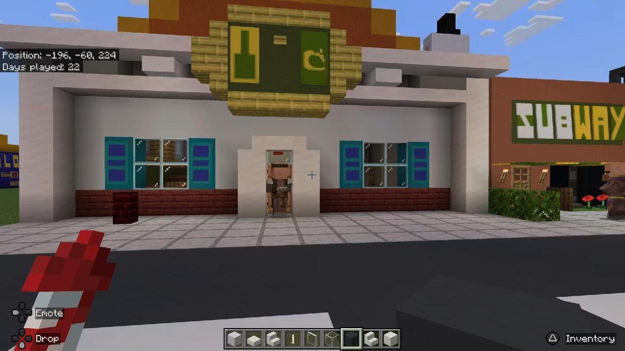 Finishing a drunken clam! Megabuild 5 Minecraft creative city part 73 ...