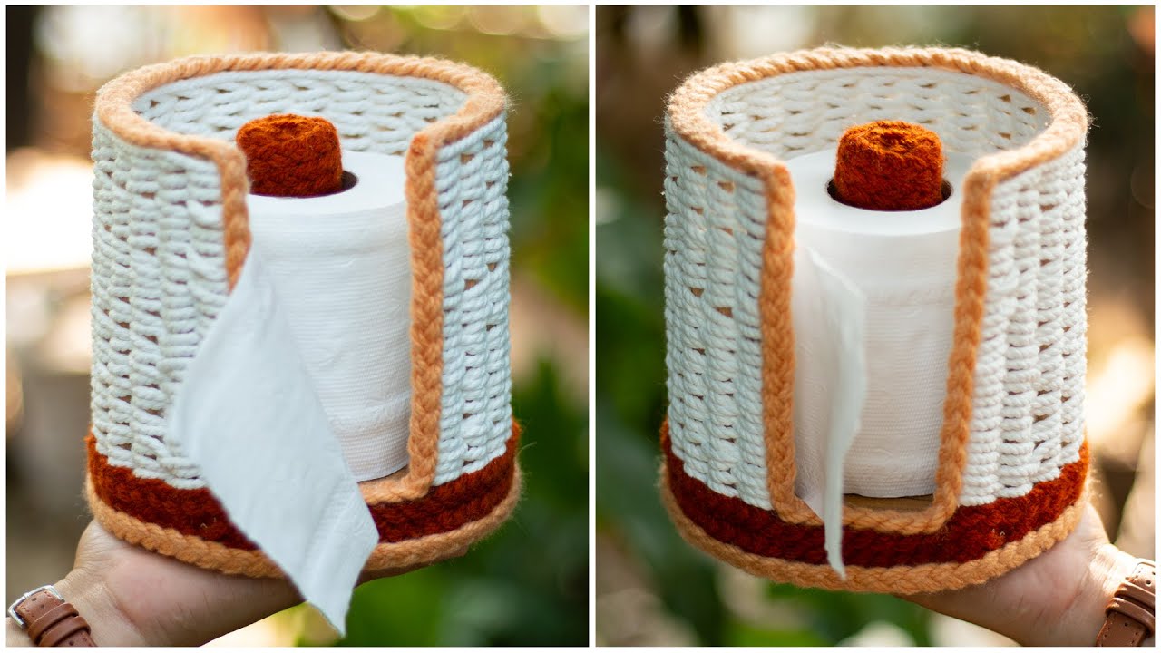 Tissue Box Making at home | DIY how to make a tissue box from waste ...