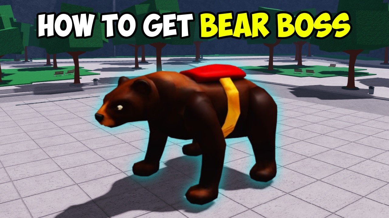 How to Get BEAR BOSS in TSB!!! (Easy Tutorial for NPC) - YouTube