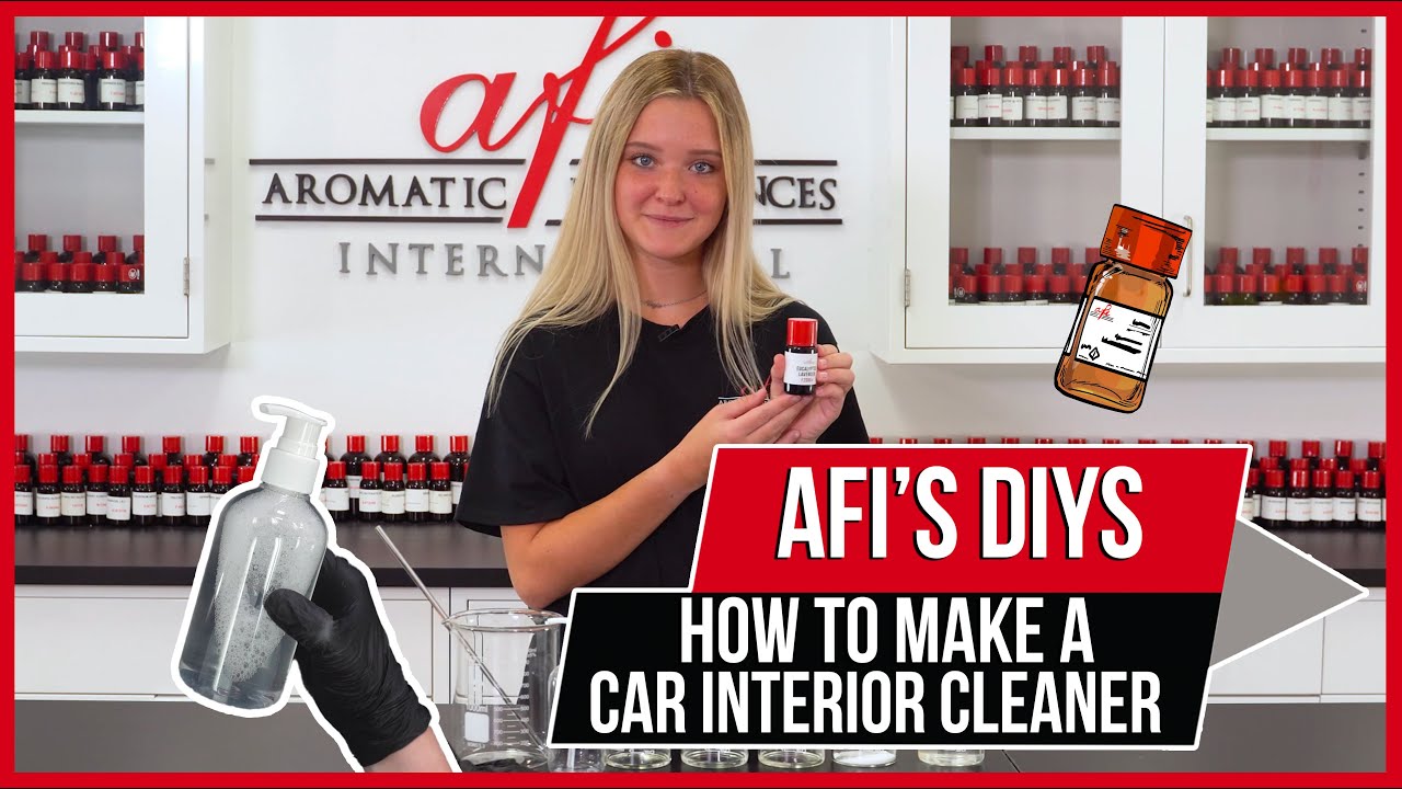 How to make Car Interior Cleaner | AFI's DIYs - YouTube