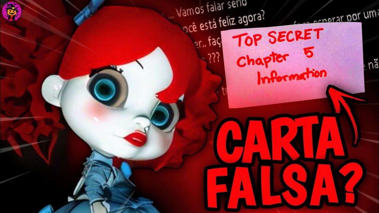 A CARTA Secreta De Poppy Playtime Chapter 5 Que Enganou Muitos! - YouTube