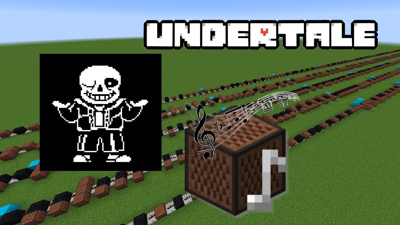 Minecraft: Undertale - Megalovania with Note Blocks - YouTube