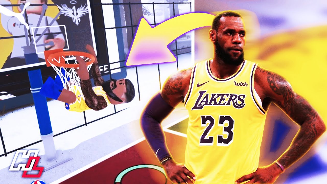 LEBRON JAMES TAKES OVER HOOPS LIFE! - YouTube