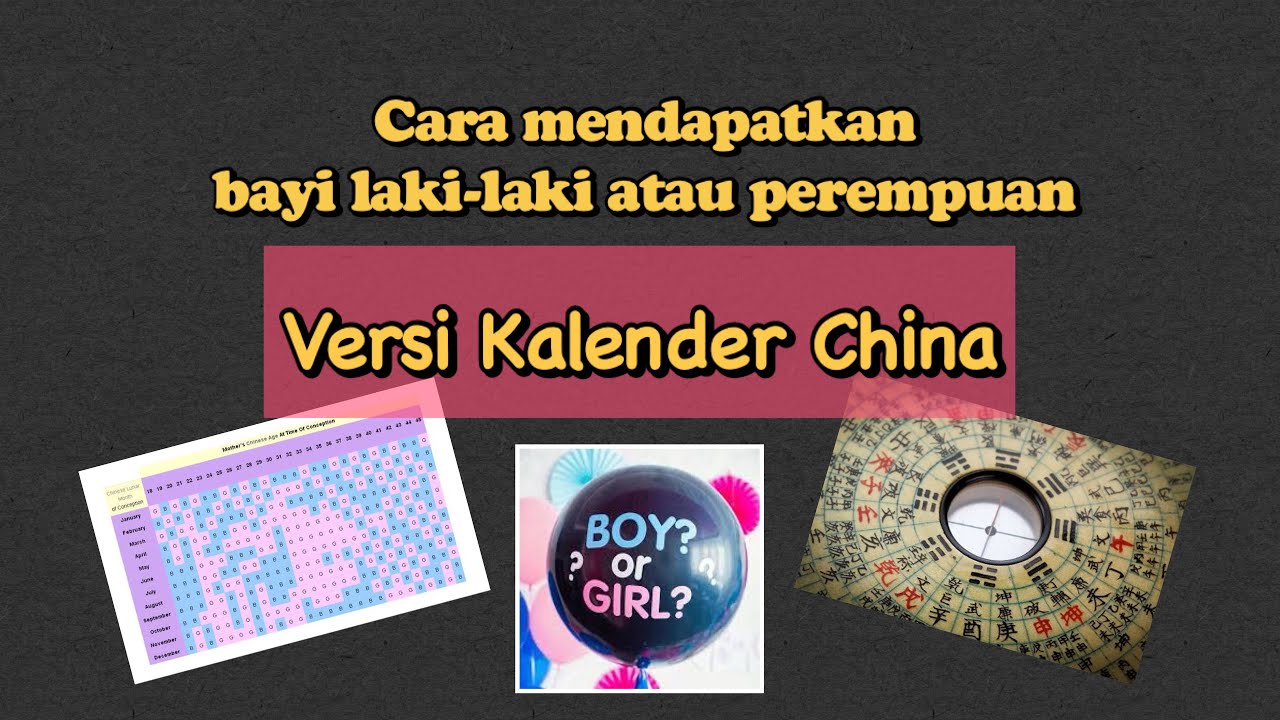Cara Mendapatkan bayi Laki-laki atau Perempuan | Kalender Kehamilan ...