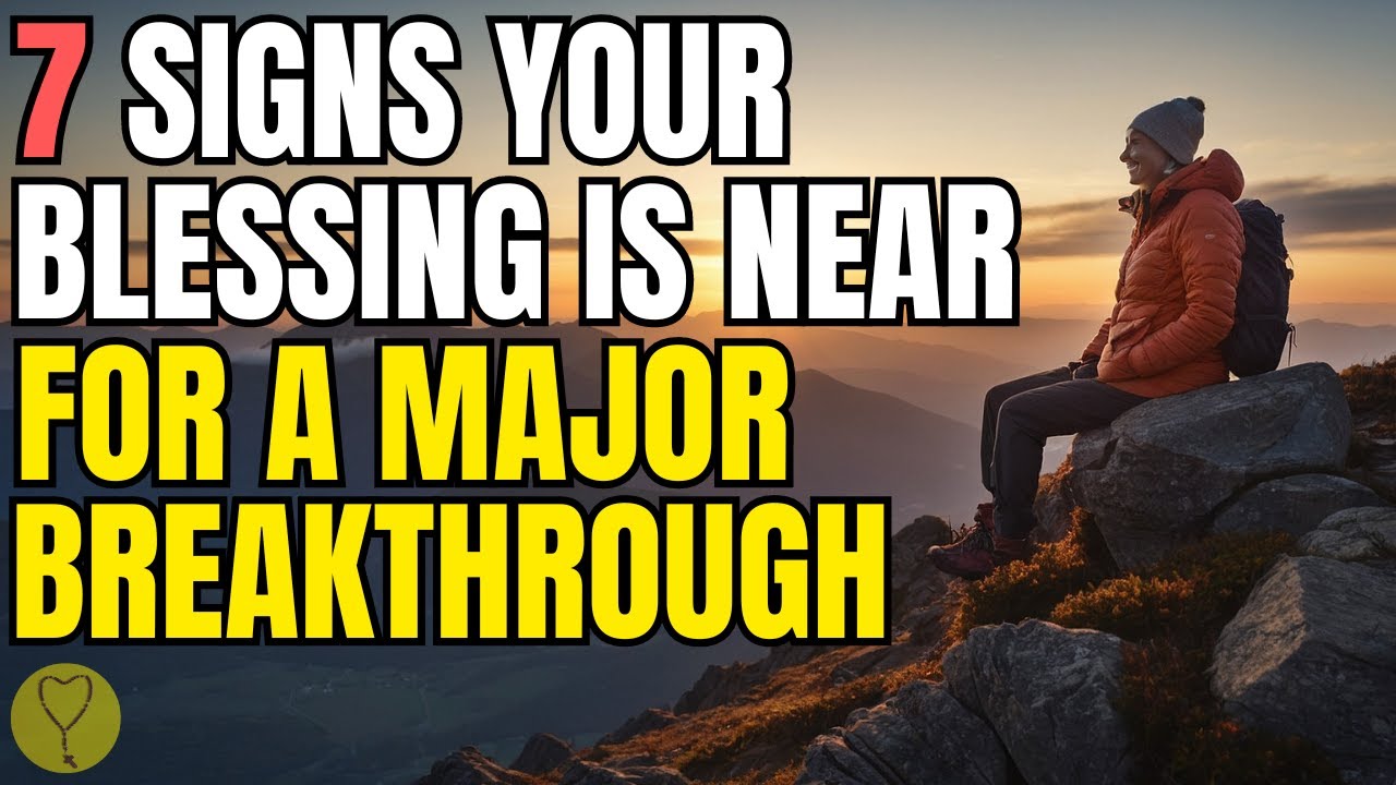 7 signs your blessing is near and you will have a major breakthrough ...