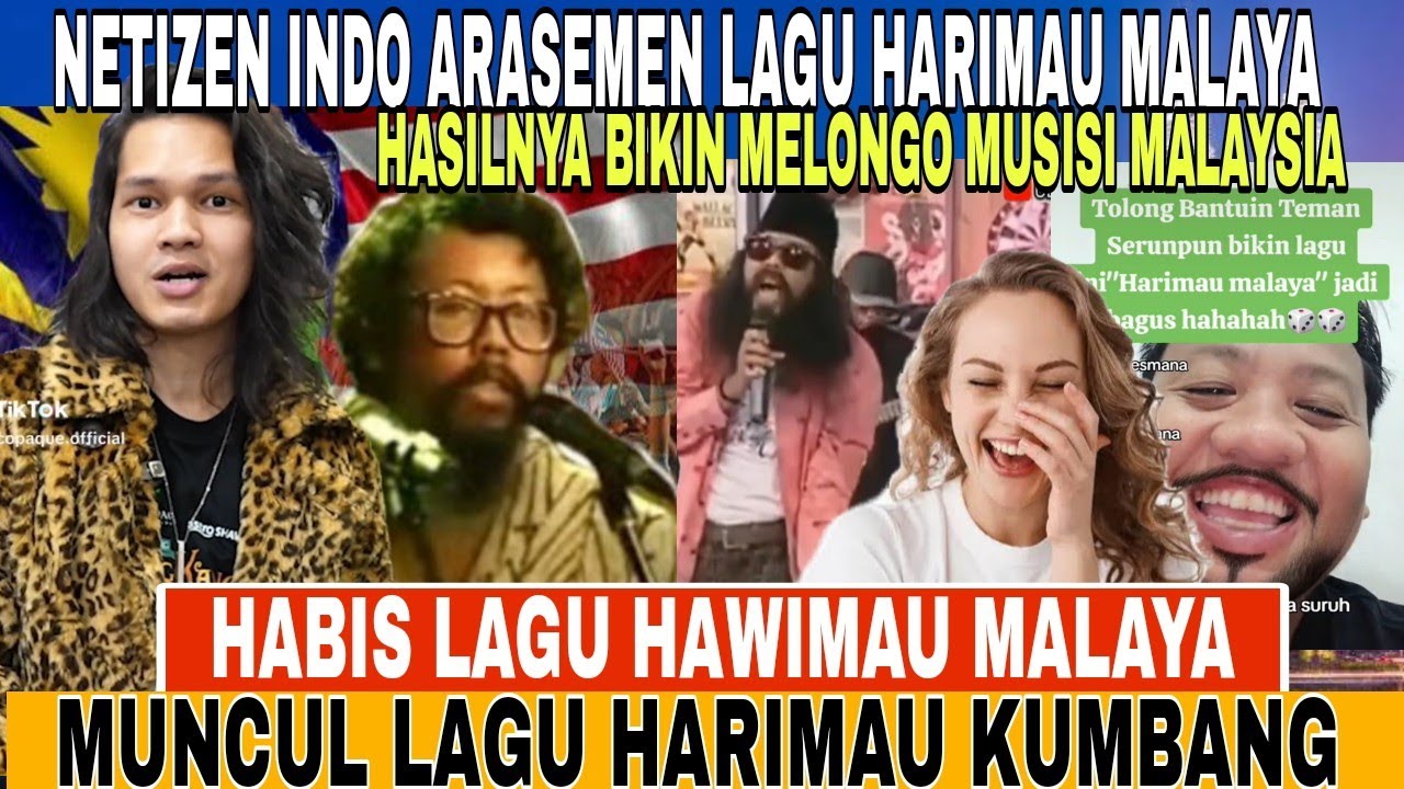 WADAW ! HABIS LAGU HAWIMAU MALAYA MUNCUL LAGU HARIMAU KUMBANG, NET INDO ...