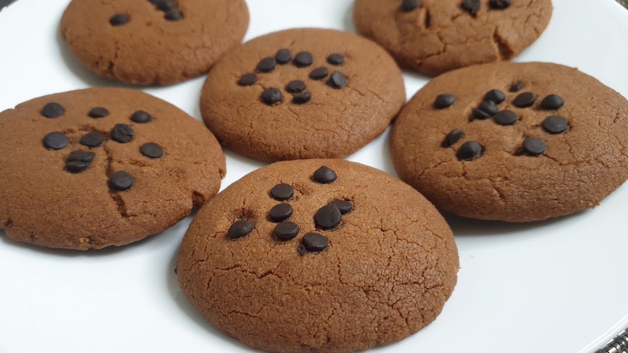 Choco Cookies ️ | Eggless Chocolate Cookies ️ - YouTube