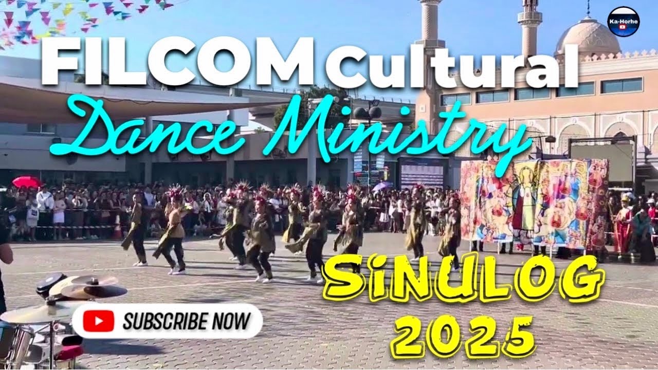 FILCOM Cultural Dance Ministry #sinulog2025 Presentation at SMCC Dubai ...