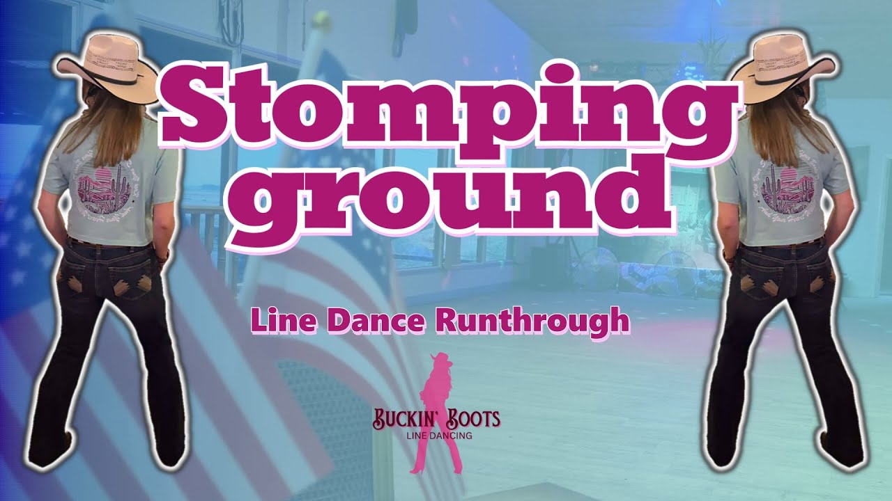 Stomping ground - Hayley Jensen: Line Dance Runthrough - YouTube