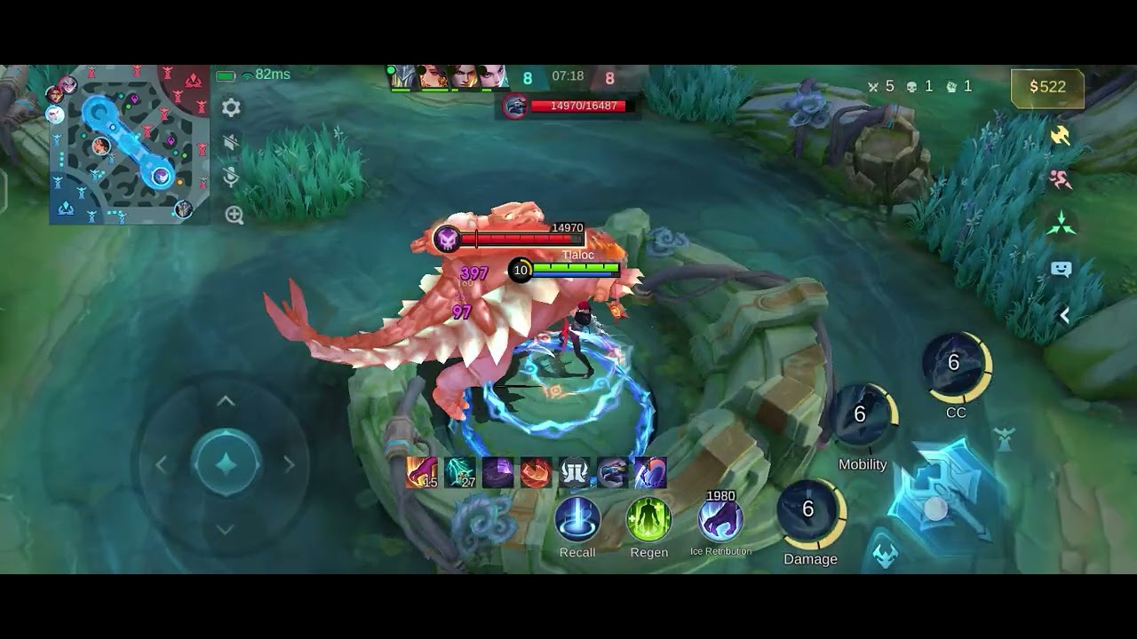 Playing the new dino planet update in mlbb for the first time! - YouTube