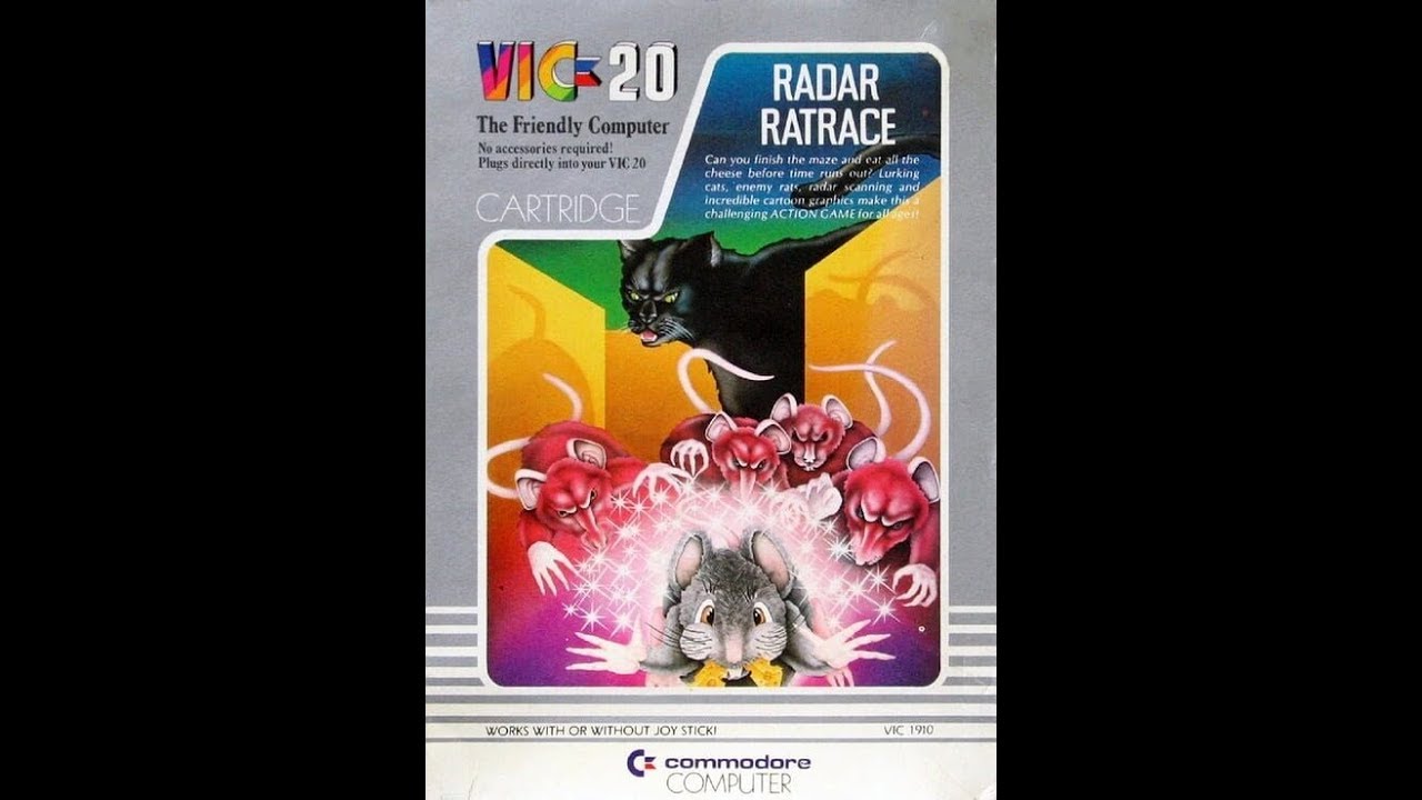 [RetroPlay] RADAR RAT RACE [VIC 20] La Corsa dei Topi durante il Rally ...