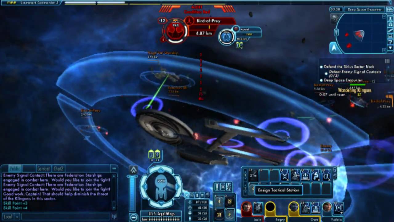 Star Trek online Ship Combat - YouTube