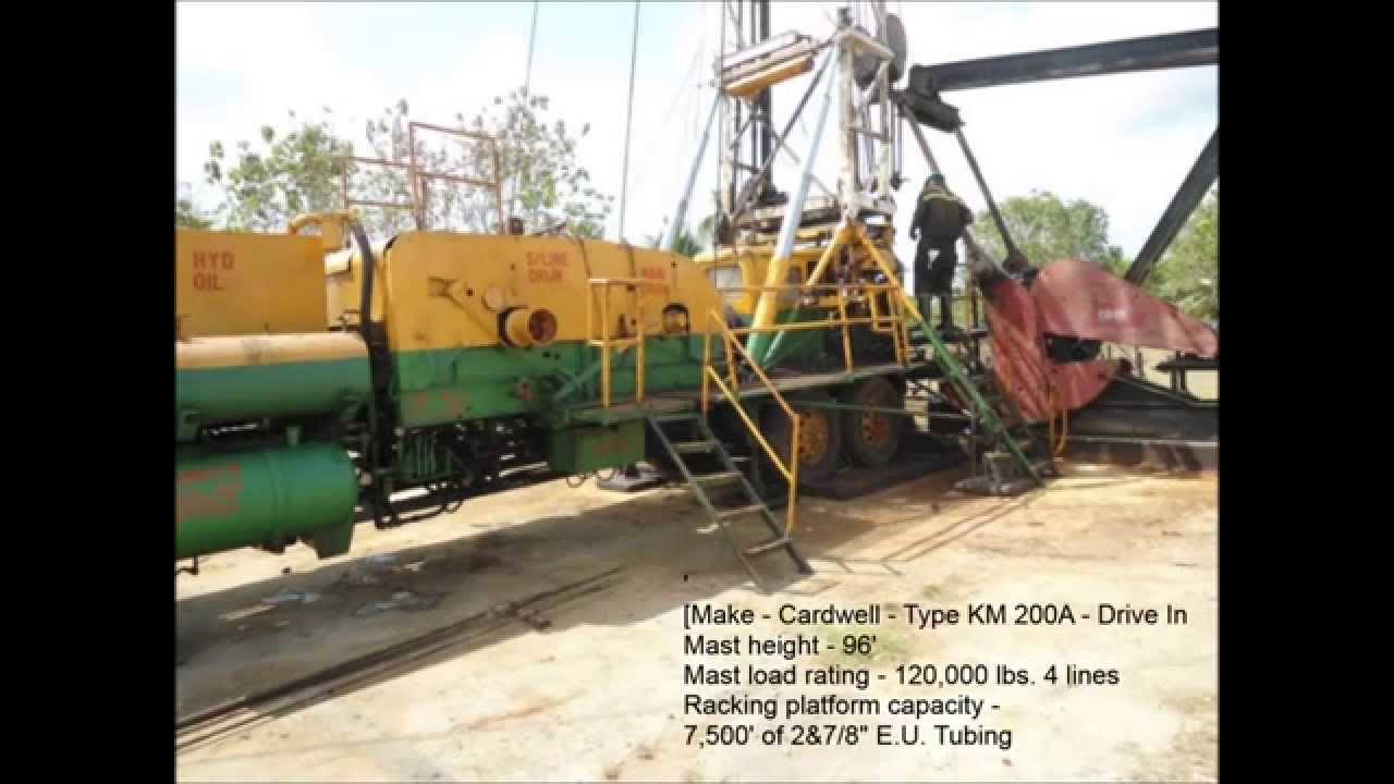 Oil Well Service Rigs For Sale at Delbert Sanders blog