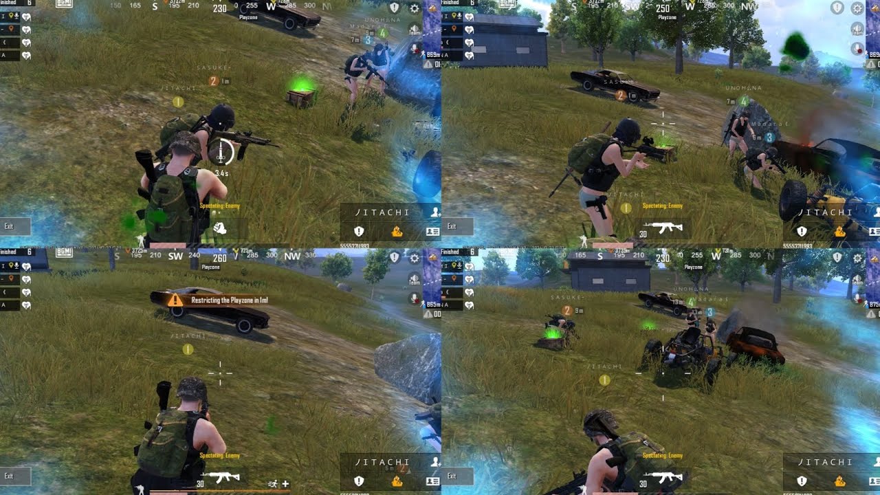 HIGH LEVEL PLAYERS SHOOTING ON ME IN BGMI || ZONE SHOOTING AND KILLED ...