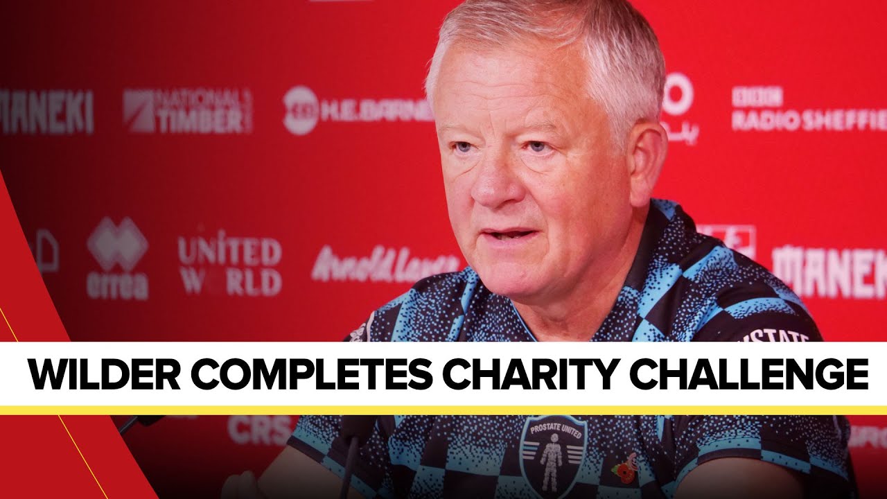 Wilder completes charity challenge - YouTube