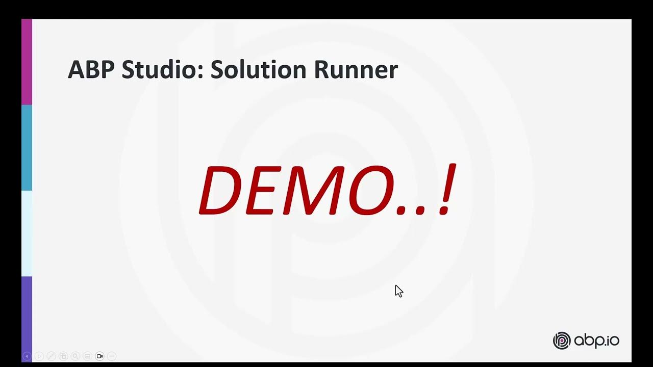 Demo: Running and Developing Microservice Applications with ABP Studio Solution Runner - YouTube
