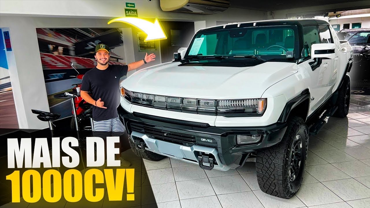 ENCONTREI O PRIMEIRO NOVO HUMMER DO BRASIL!!!! - YouTube