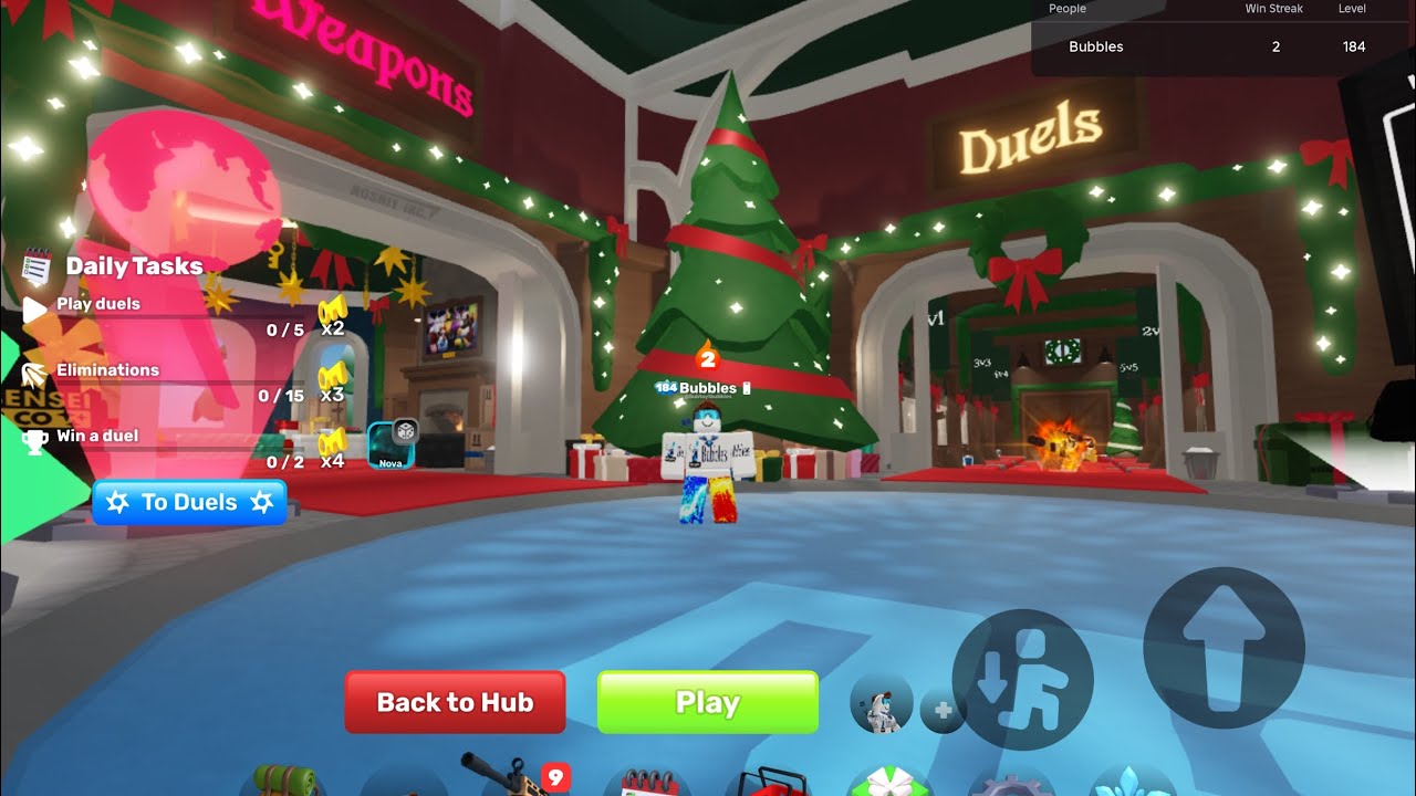 The new Christmas update in roblox rivals - YouTube