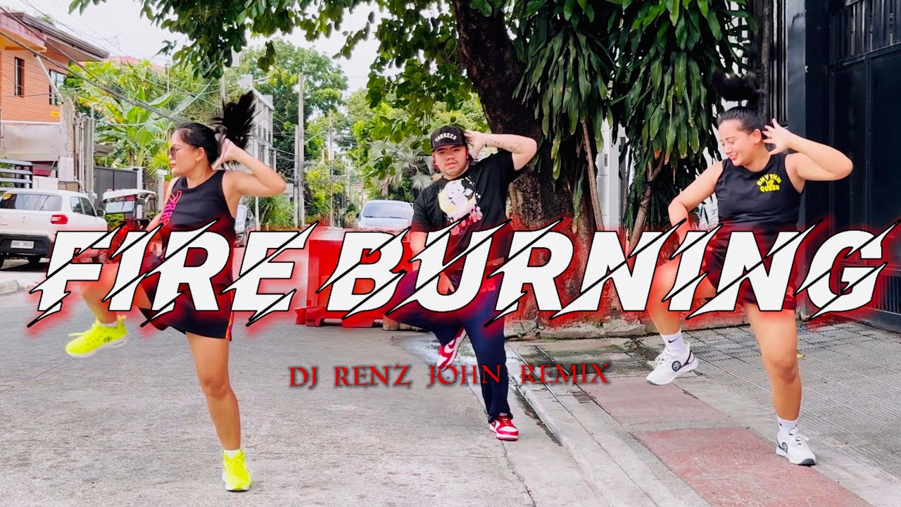FIRE BURNING - Sean Kingston ( Tiktok Dance Trend ) Zumba | Fance ...