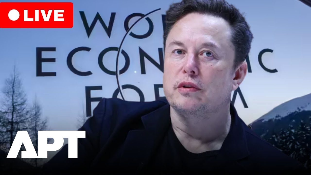 LIVE | Elon Musk Speaks at WEF Davos 2026 | APT - YouTube