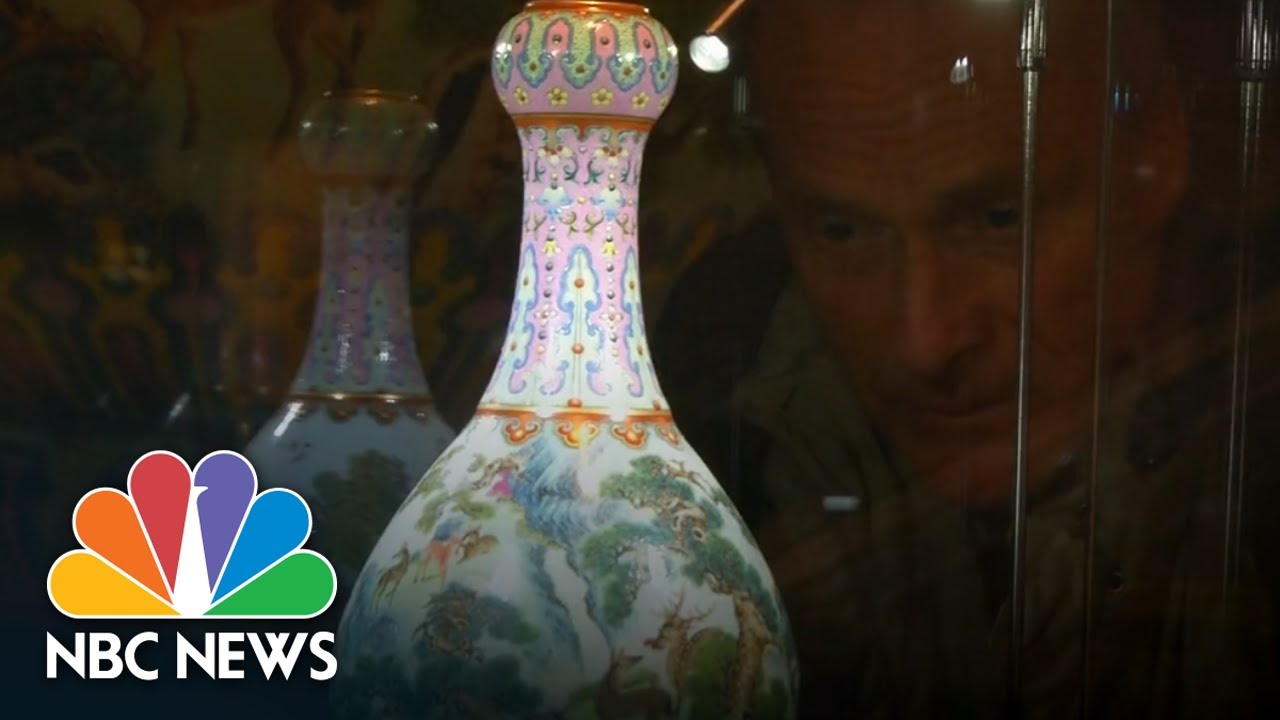 Chinese Vase Kept In A Shoebox Sells For $19 Million | NBC News - YouTube