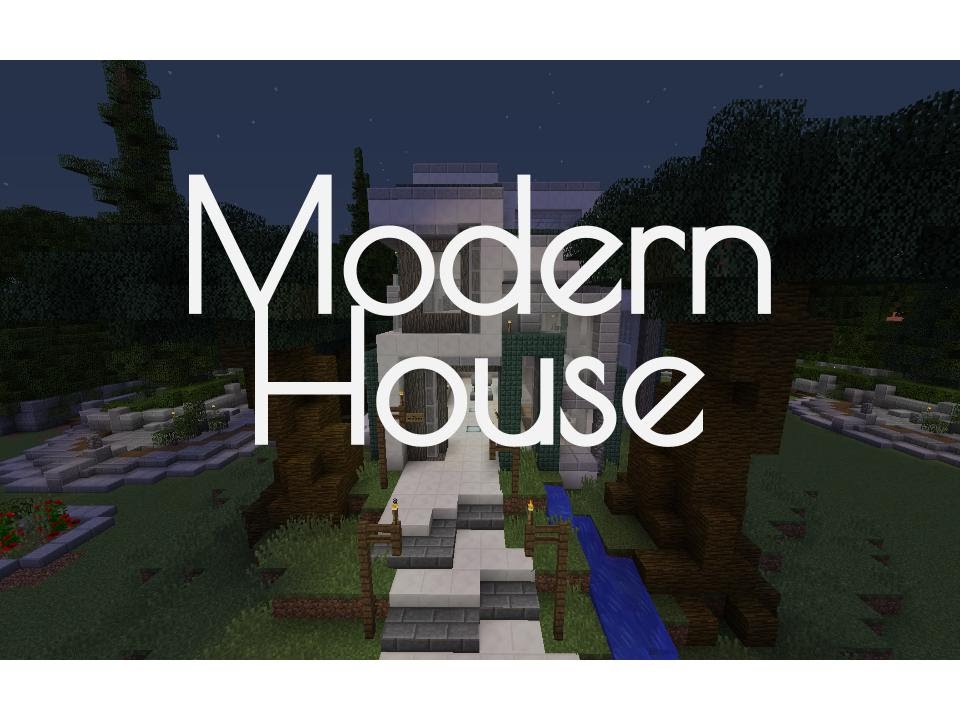 Housing Build #2 - "Modern House" (Hypixel - Minecraft) - YouTube